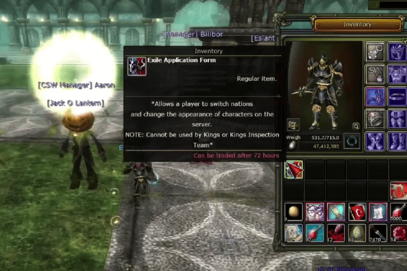 Knight Online Irk Değiştirme Nasıl Yapılır? (National Transfer Scroll ...